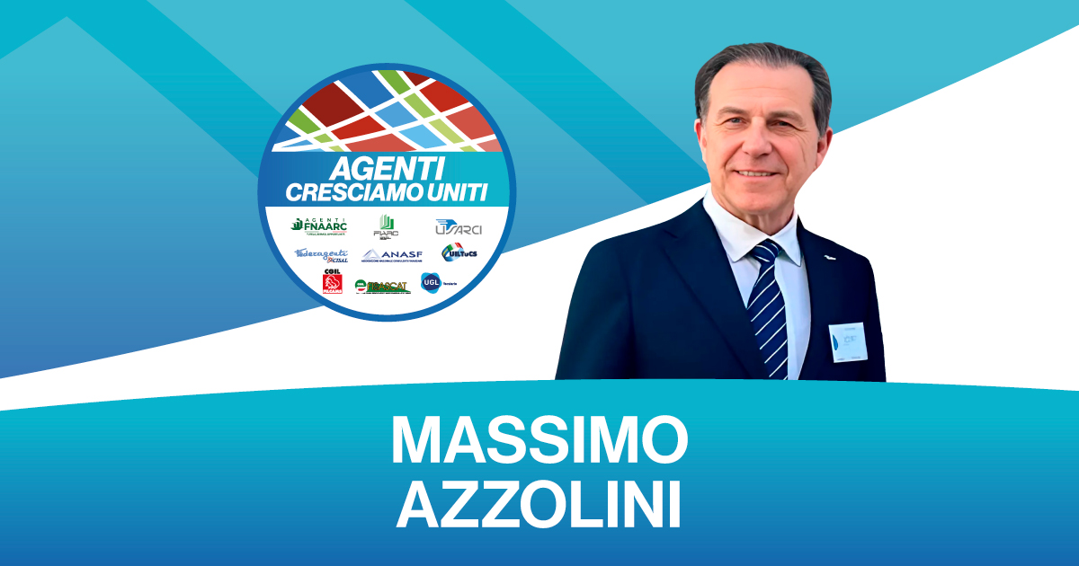 Massimo Azzolini - Candidato Lista Cresciamo Uniti Agenti Enasarco